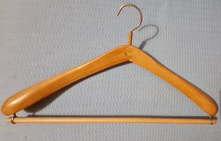 Appendiabiti vintage per vestiti uomo in legno