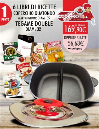 Double Dopia cottura Magic Cooker