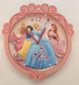 Orologio da muro da cameretta Princess