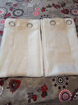 Tende bianche/beige