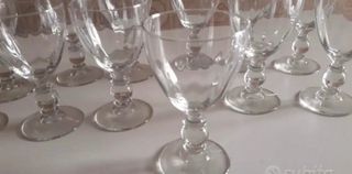 12 calici in cristallo