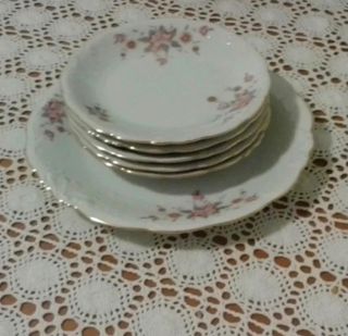 Servizio dolci in fine porcellana per 5 persone