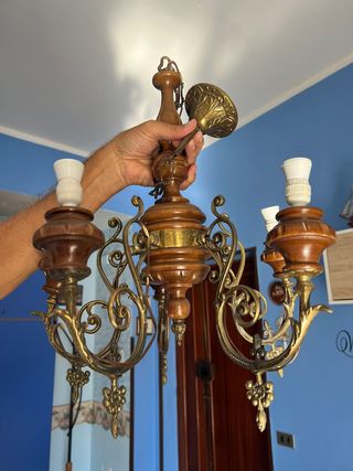 Lampadario anni 70/80