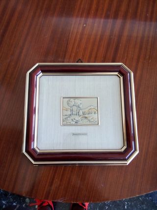 Quadretto con bassorilievo in argento