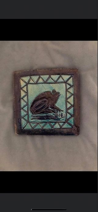 Mattonella ceramica rana nuova