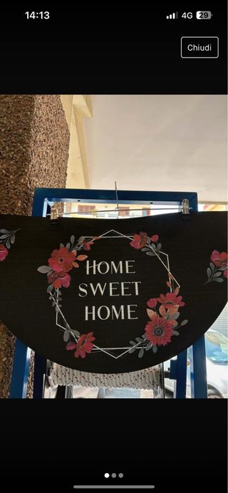 zerbino home Sweet home floreale