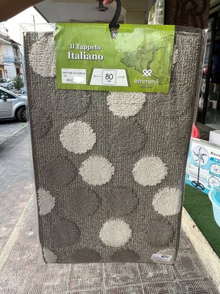 tappeto bagno beige/tortora