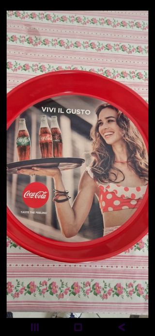 Vassoio Cocacola