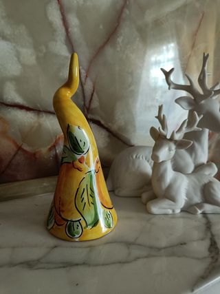 Corno in ceramica di Vietri