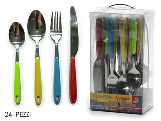 Set di posate con stand