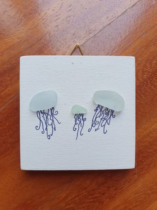 quadretto con meduse