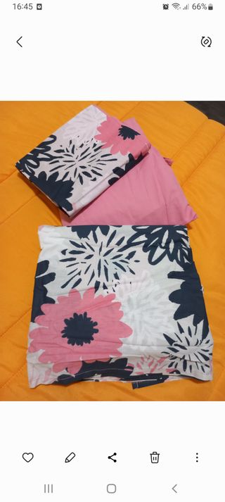 Completo letto singolo composto da federa e sotto