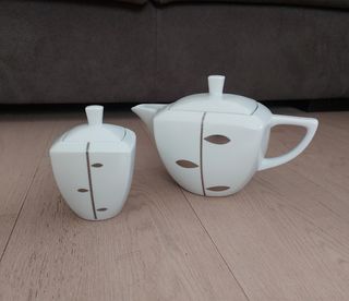 Teiera e zuccheriera