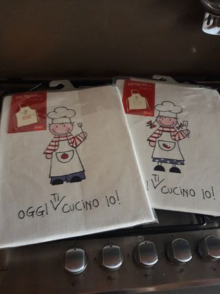 coppia grembiuli da cucina Legami