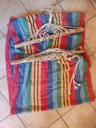 Amaca con stecche in legno