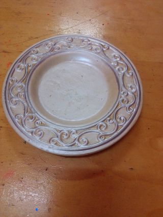 Piattino decorato