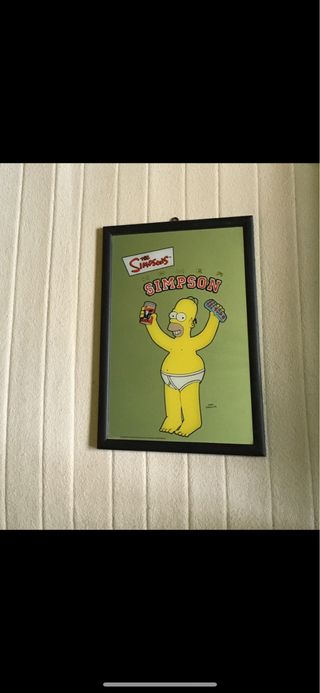 quadro specchio simpson