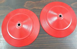 Lampadari in latta rosso