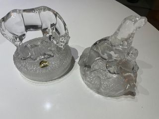 Statuine in cristallo