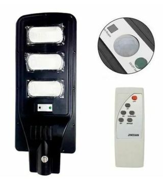 Faro lampione stradale pannello solare 90W