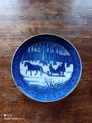 Piatto da collezione royal Copenhagen