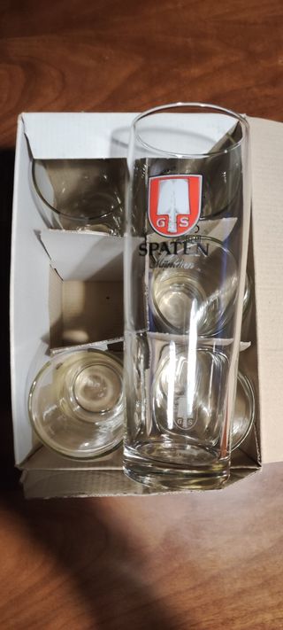 Set bicchieri da birra