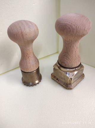 Forme per pasta in ottone