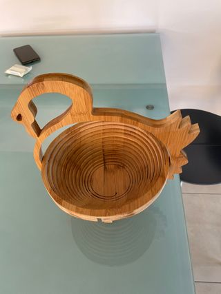 Cesto portatutto in legno