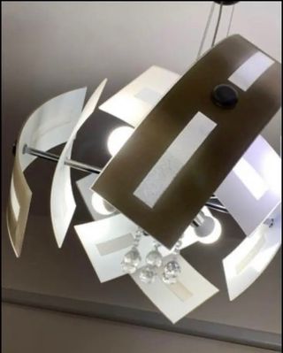 lampadario + plafoniera