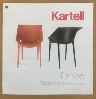 6 Poltroncine Dr Yes - Philip Stark - Kartell