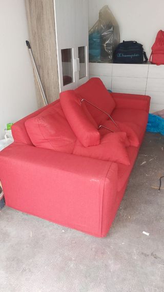 Divano rosso