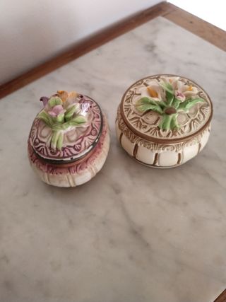 Scatole in porcellana