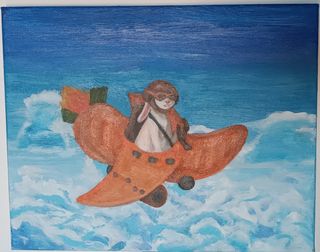acrylic painting