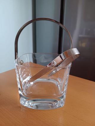 Secchiello ghiaccio con pinza