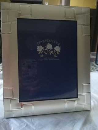 Cornice argento 15x20 nuova