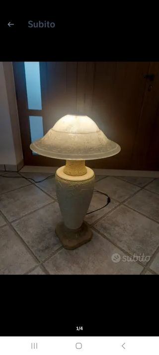 Lume in carparo e pietra leccese