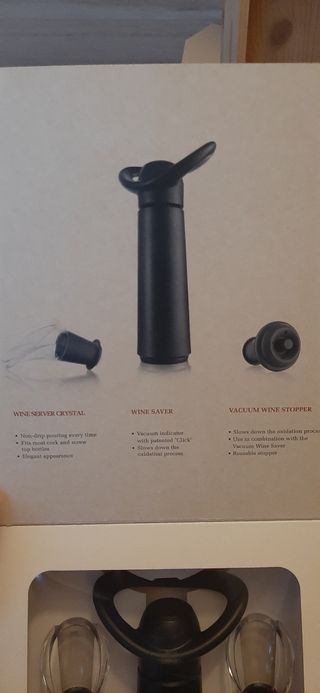 Accessori per bottiglie di vino