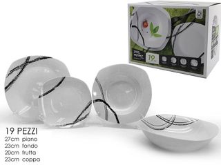 servizio piatti porcellana