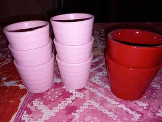 Set vasetti per piccole piante