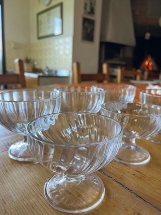 Coppette gelato dessert vintage