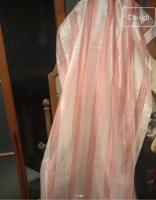 2 Tende velate rosa