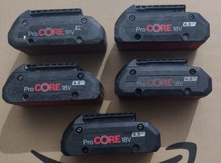 X5 batterie Bosch GBA 4AH procore usate