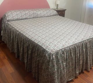 Copriletto in cotone Stile Shabby in cotone.