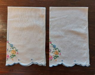 Asciugamani ricamati