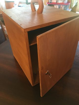 armadietto portatile con chiave