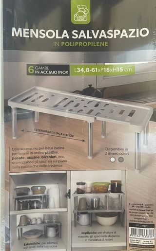 Mensola salva spazio