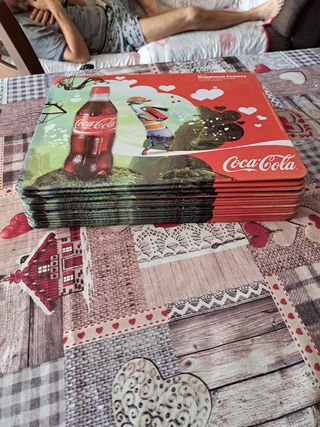 Tovagliette della Coca cola