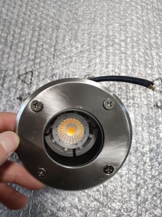 Faro incasso IP68 luce calda 220V