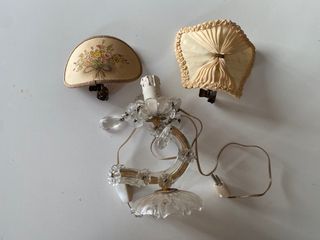 Abat jour vintage in vetro