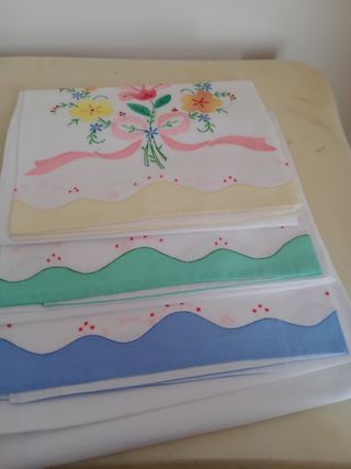 3 Asciugamani vintage